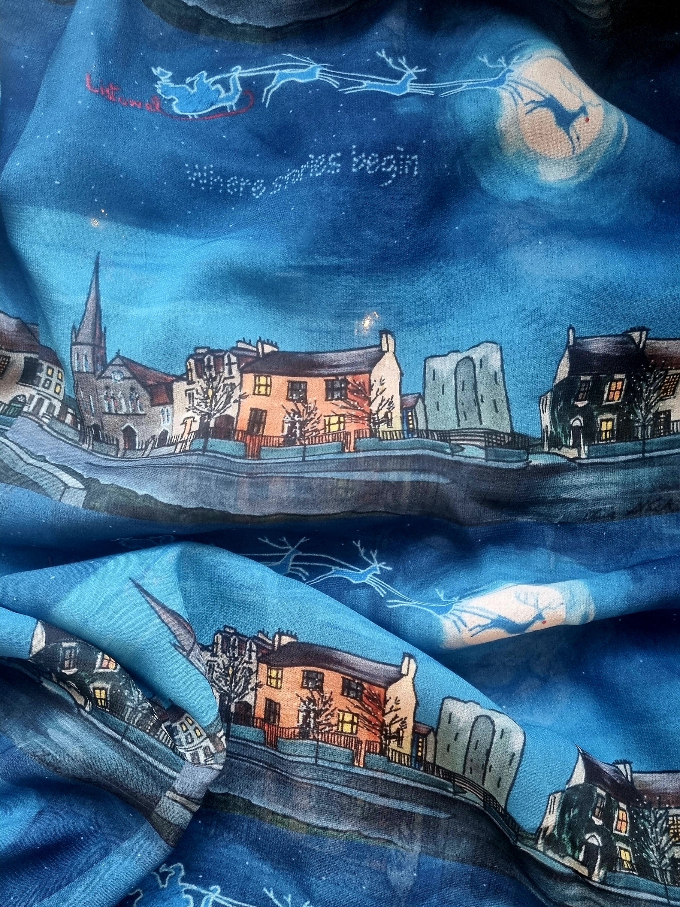 Listowel Scarf – Olive Stack Gallery