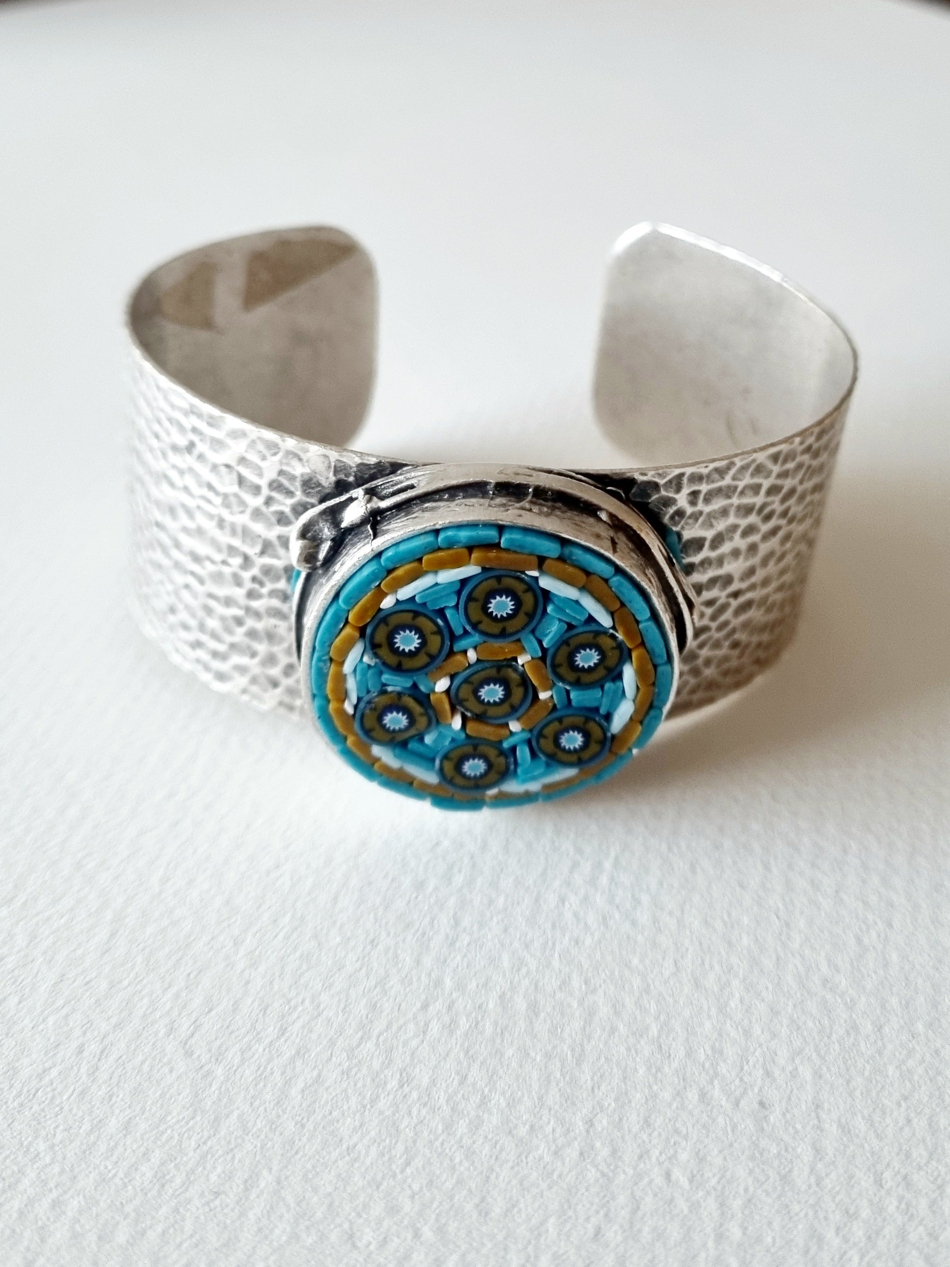 Mosaic Bangle – Olive Stack Gallery